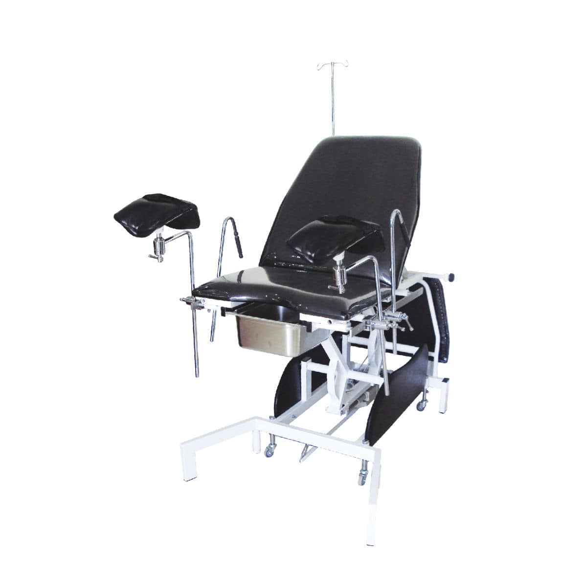 Electric delivery chair - Sté AMEL - trolley-mounted / with legrests