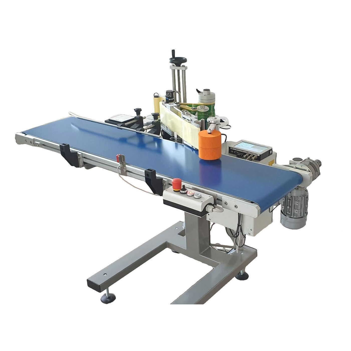 Container labeling system - Pk-LINE-Belt - PACKIN - automatic