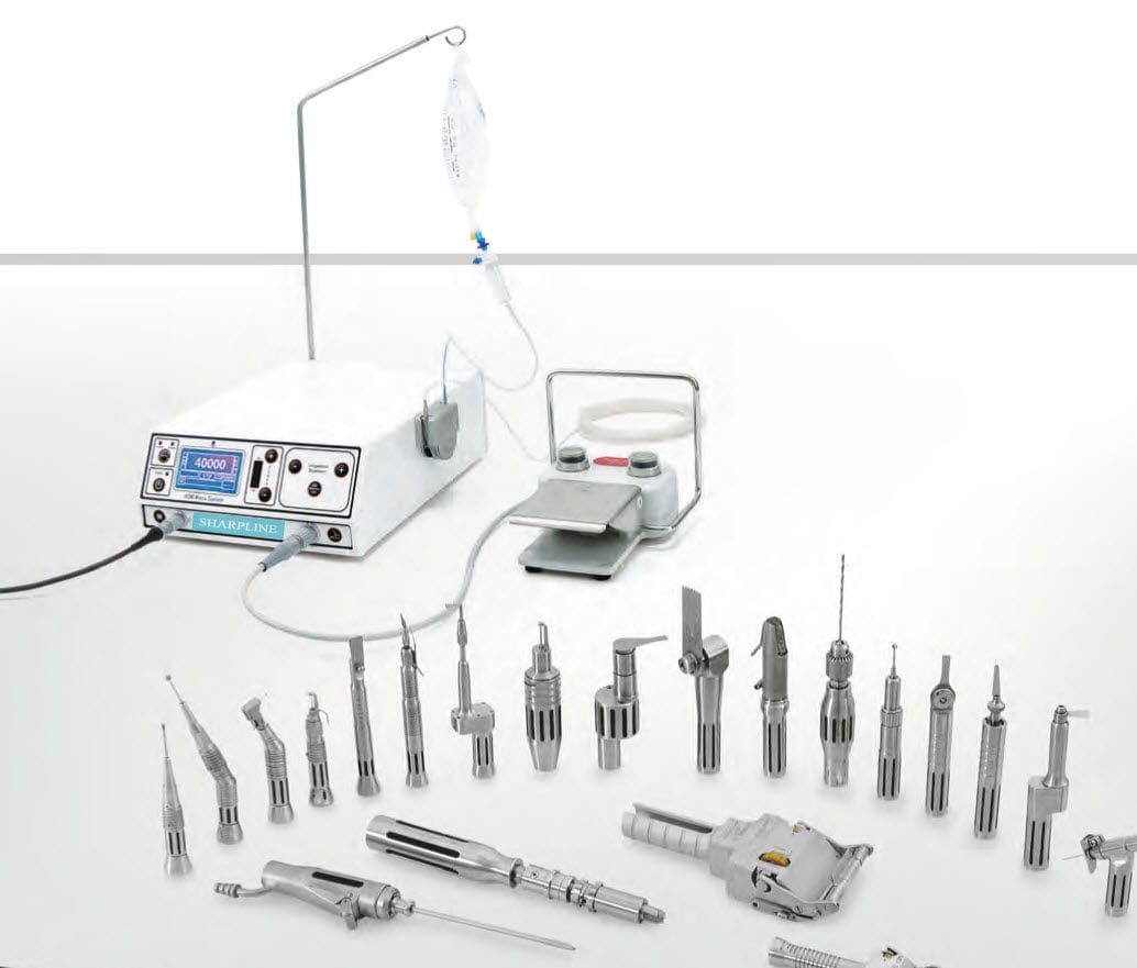 ENT surgery micromotor control unit - M series - SHARPLINE Surgical ...