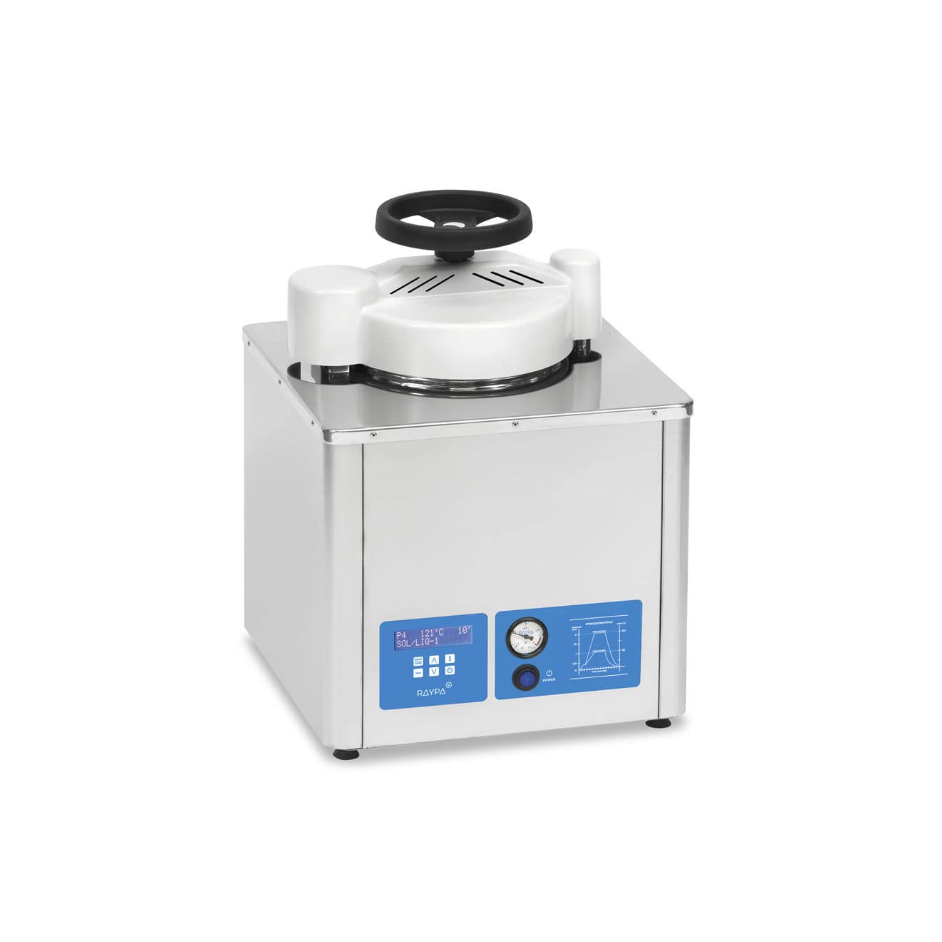 Laboratory autoclave - AVS-N - RAYPA - microbiology / for research ...