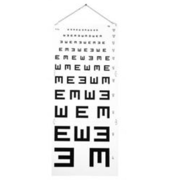 Illuminated eye chart - Armaignac - COMED