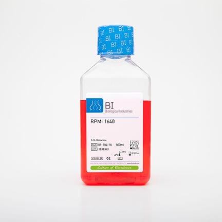 RPMI 1640 medium - 01-104-1A - Biological Industries - for cell culture / blood sample / liquid