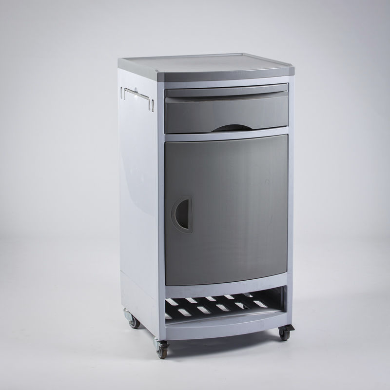 Bedside cabinet on casters - 1703 - Equa OÜ - with drawers