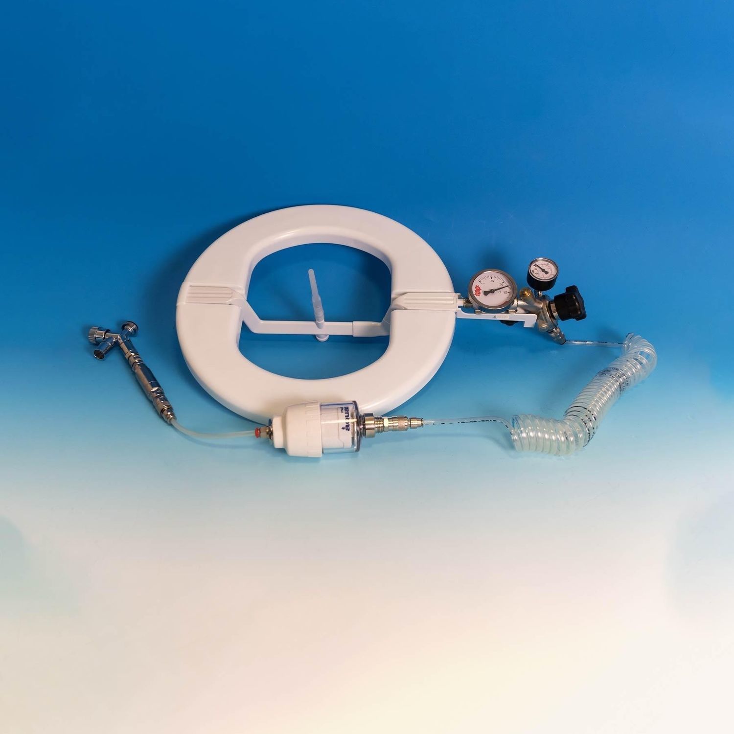 Toilet-mounted colon hydrotherapy unit - Bio Fluff SM - Naturlifestyle
