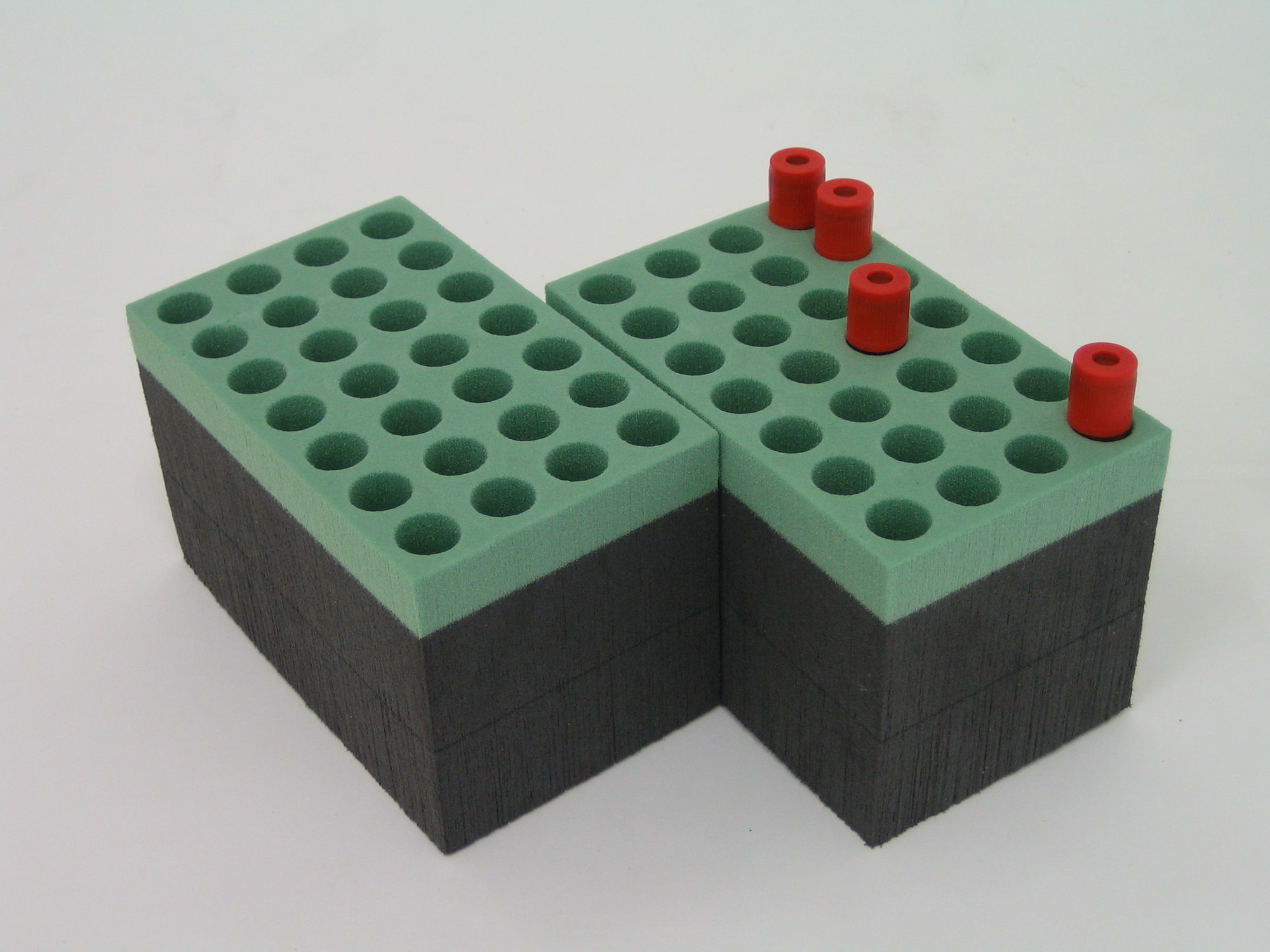 Test tube laboratory rack - PP 17 S - M.&G. INTL srl