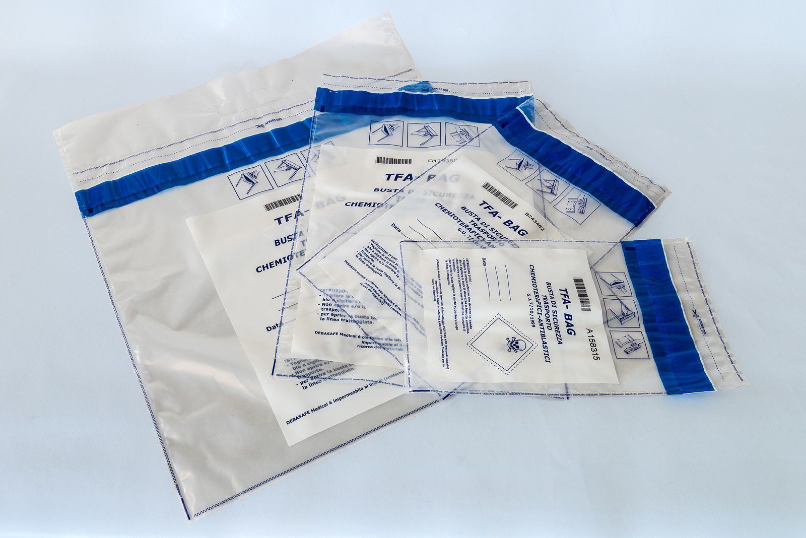 Pharmaceutical product bag - TFA 404001 - M.&G. INTL srl - plastic