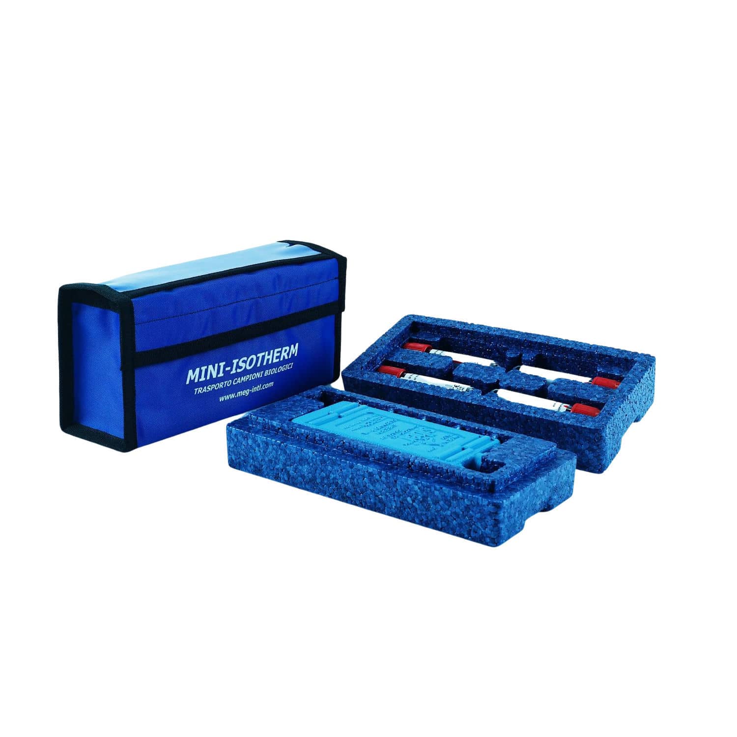 Transport container - MINI BIO - M.&G. INTL srl - syringe / for test ...