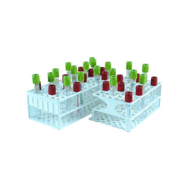 Test tube laboratory rack - PP 17 60 - M.&G. INTL srl - polypropylene