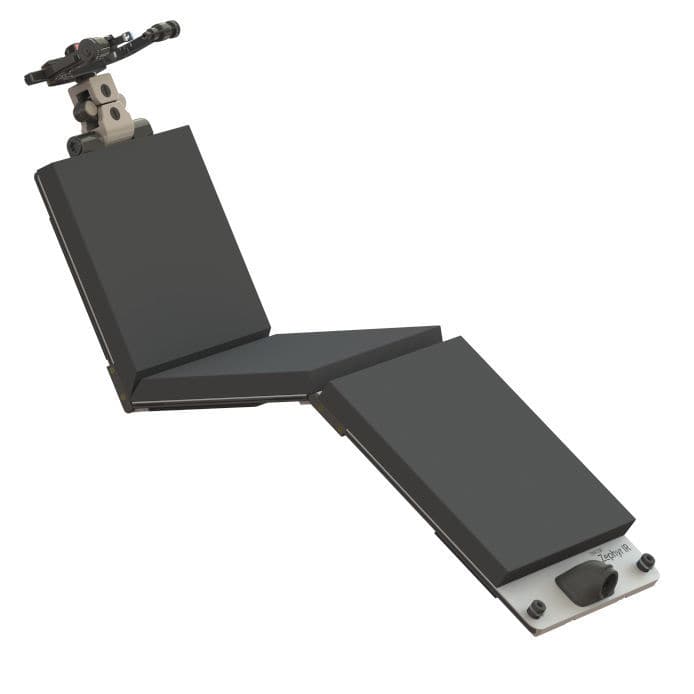 Metal backboard stretcher - Zephyr IR-A - Diacor - MRI-compatible