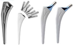 Cementless femoral stem - ACOR® - Amplitude Surgical