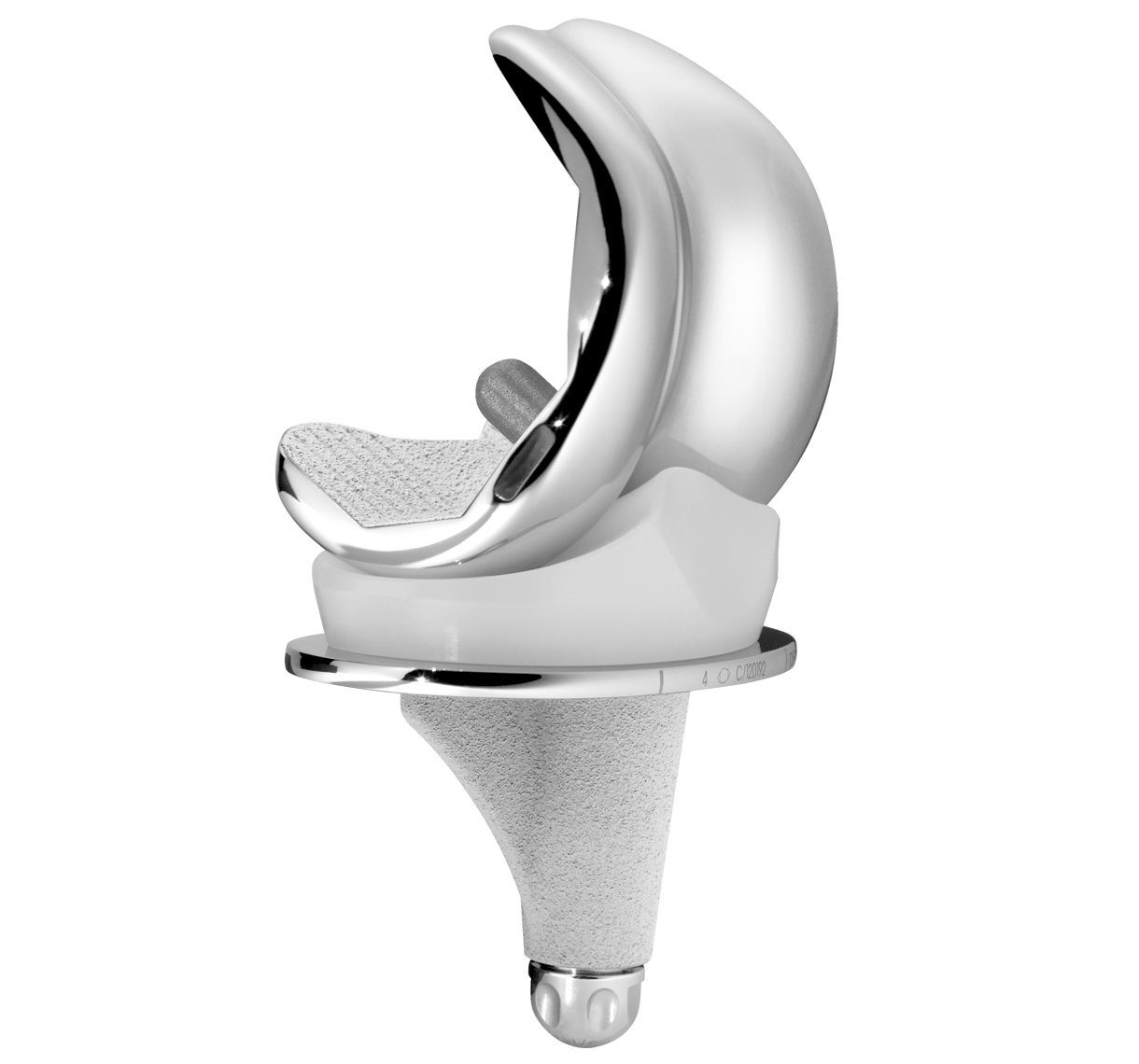 Total knee prosthesis - SCORE® II - Amplitude Surgical - mobile-bearing