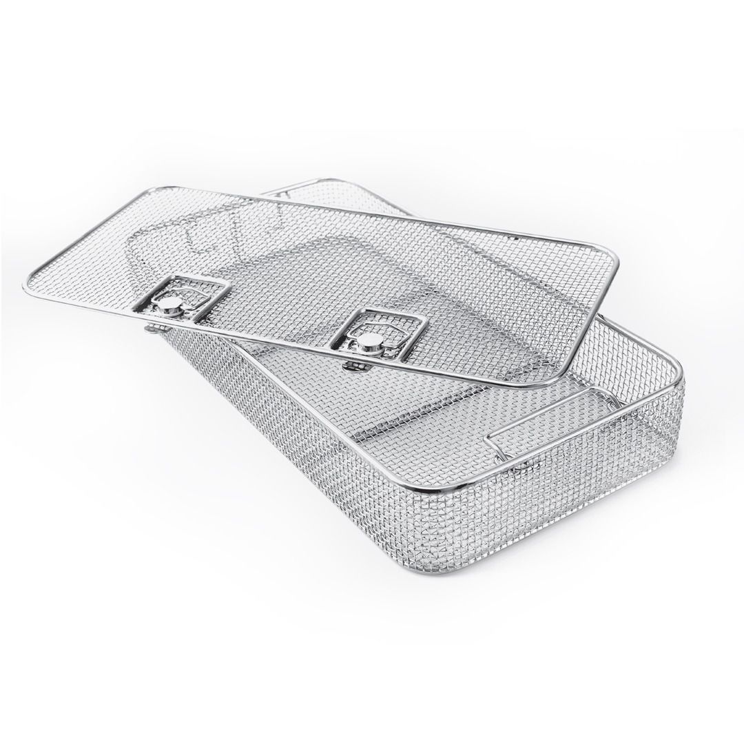 Instrument sterilization basket - Asel Medikal - perforated / stainless ...