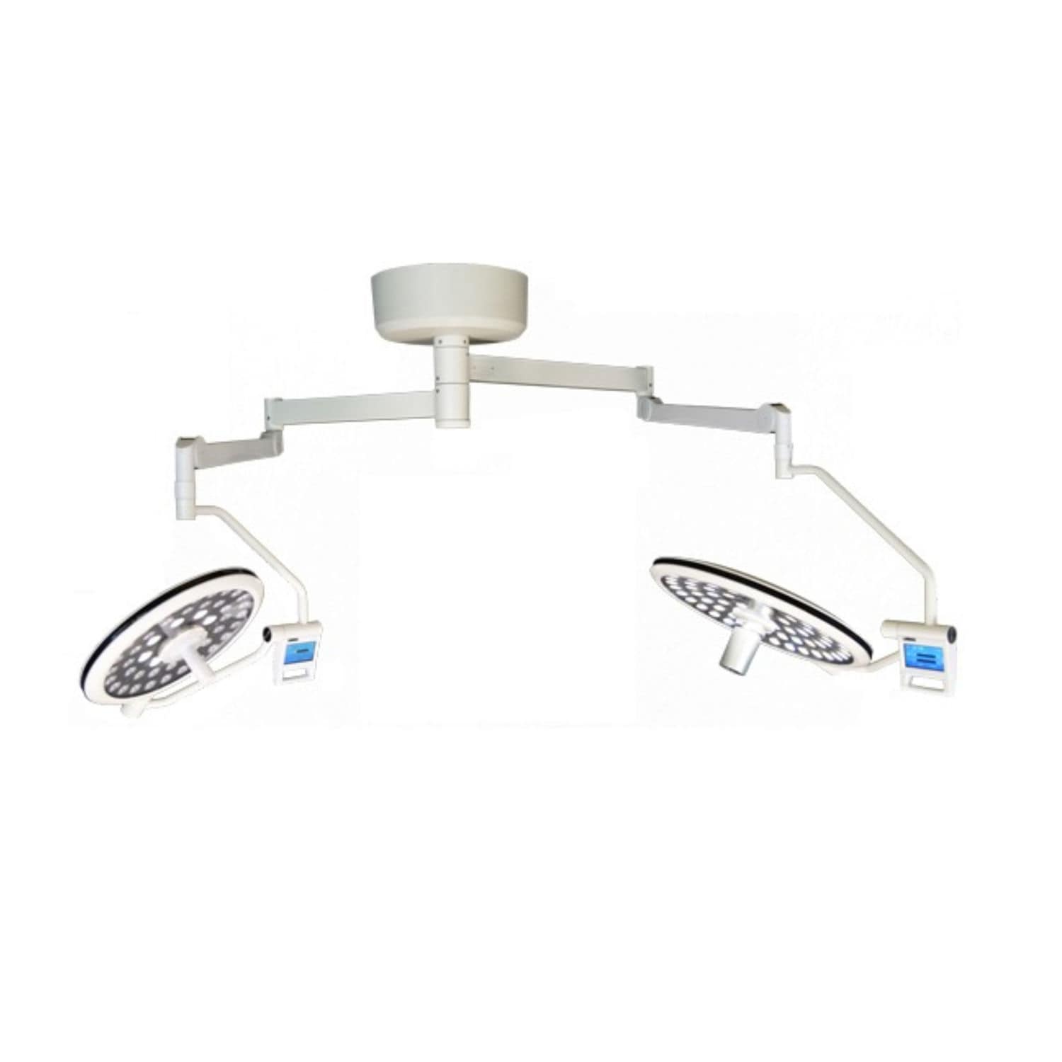 Ceiling-mounted surgical light - TM 700/500 - Tali Medical - LED / 2 ...