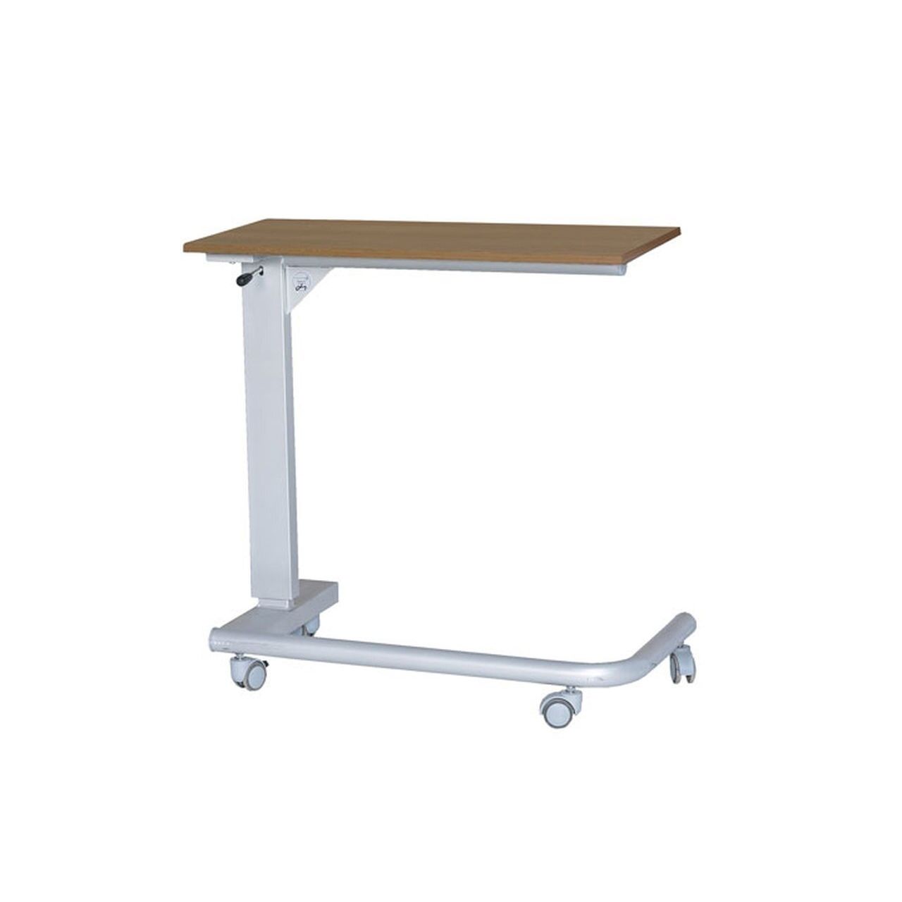 Overbed table on casters - 6OBT02 - HNT Medical - height-adjustable ...