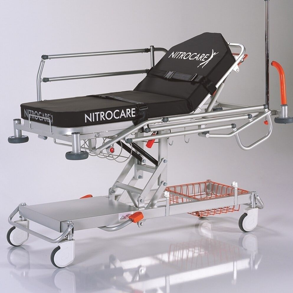 Emergency stretcher trolley - 600051 - HNT Medical - patient transfer ...