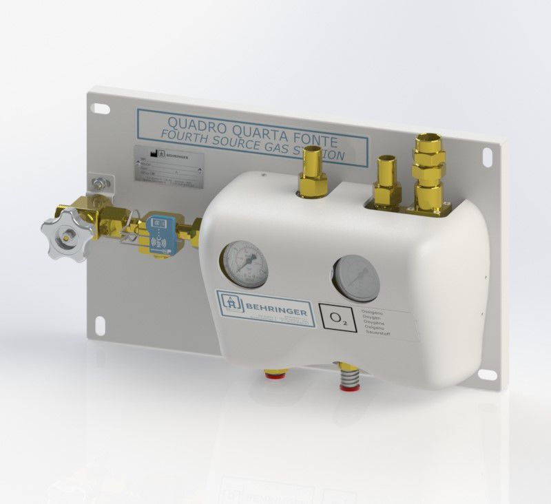Oxygen supply unit - ECO/4 - BEHRINGER - CO2 / N2O / air