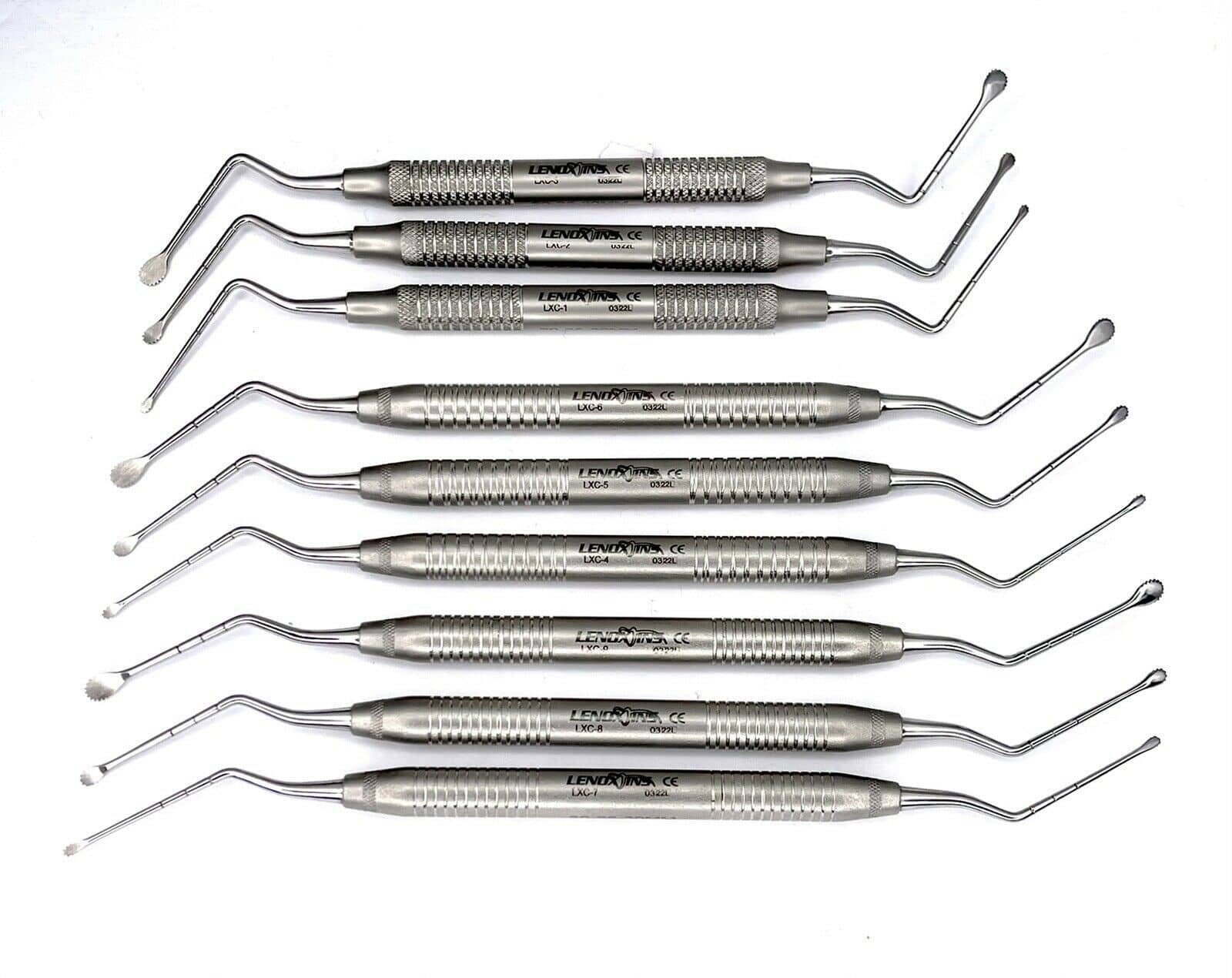 Dental surgery curette - LXC-9 - Lenox Instrumentation - bone / Lucas ...
