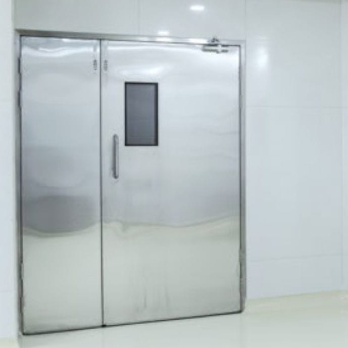 Operating room door - SLD 100P - AMENSCO MEDICAL TECHNOLOGIES - swing ...