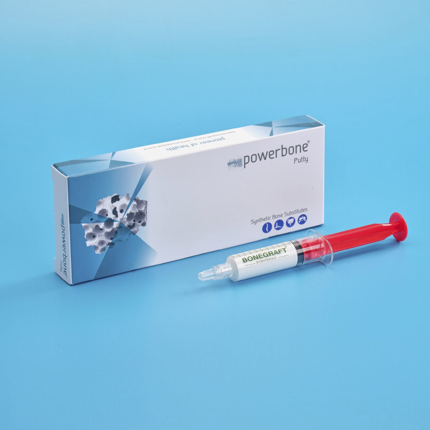 Synthetic bone substitute - Bonegraft Biomaterials - for orthopedic ...