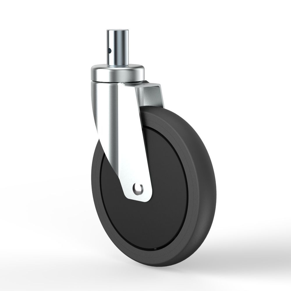 Stretcher wheel - 8ELPD41GB - TKS Casters - swiveling