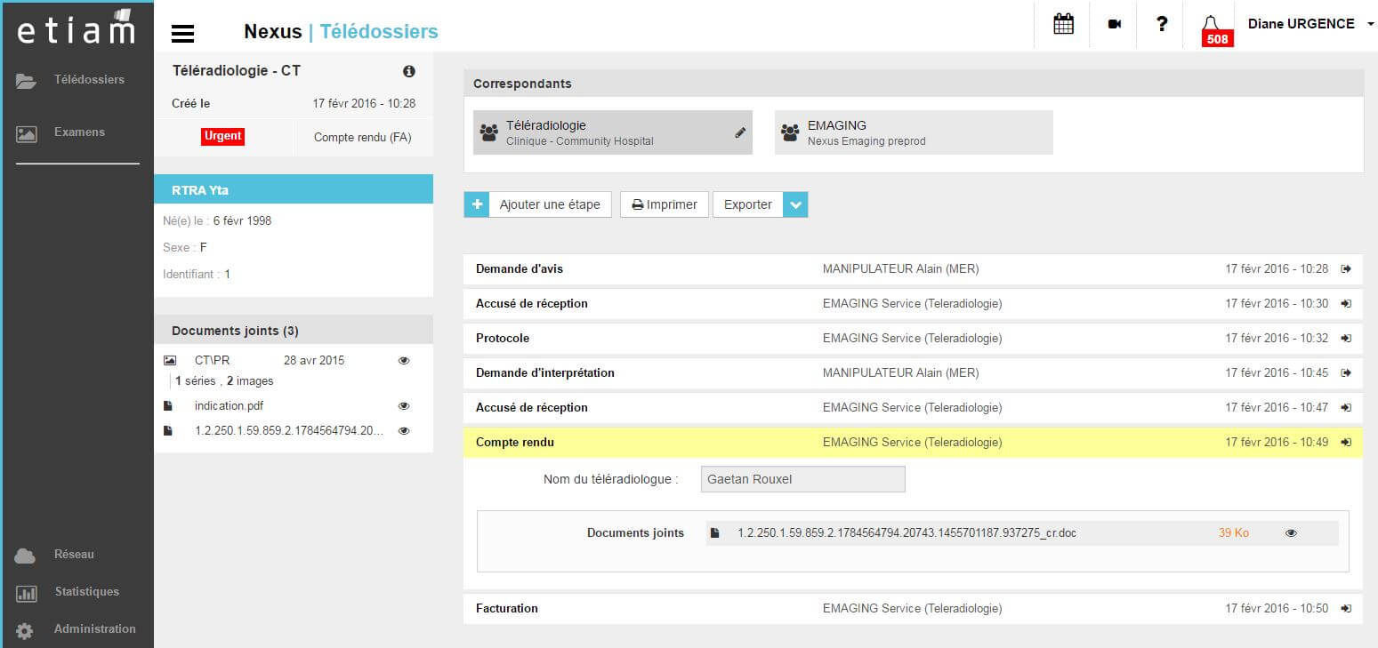Management software - NEHS DIGITAL - viewer / diagnostic / monitoring