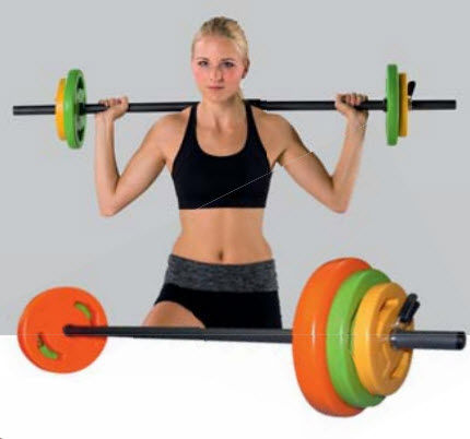 Long dumbbell - 14TUSCL353 - Tunturi - straight