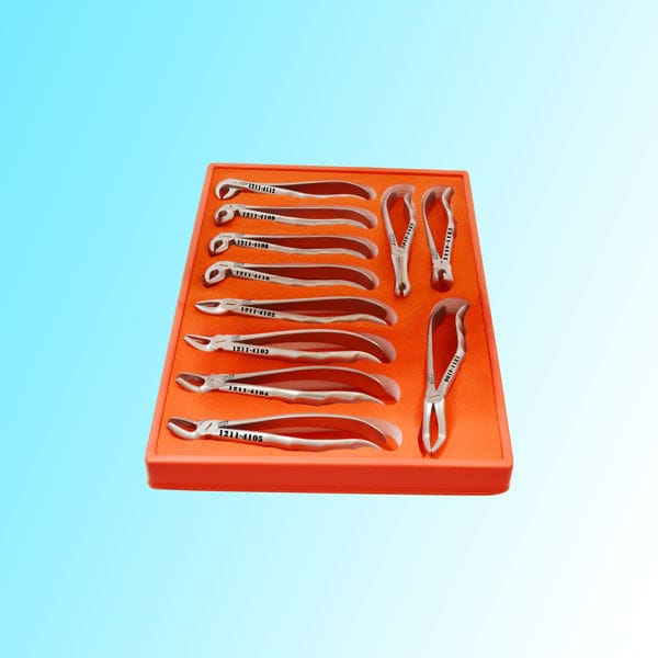 Dental extraction instrument kit - 1211-4100 - New Surgical Instruments Co.