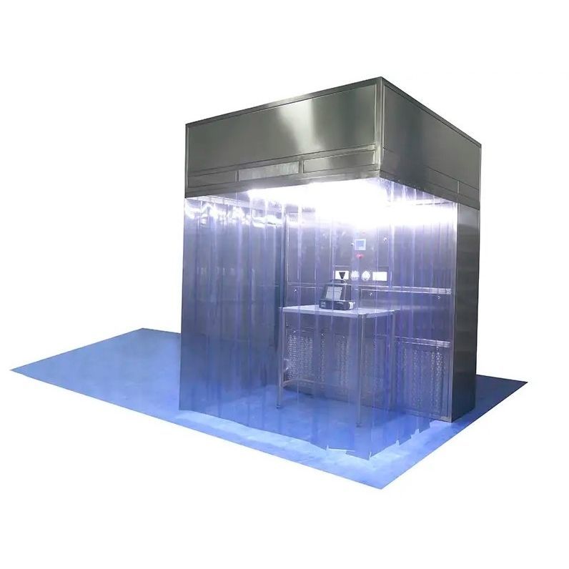 Laboratory cabin - Albian Group - floor-standing / HEPA / vertical ...