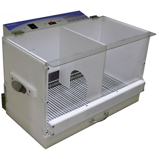Isolation animal research cage - 360 - Bonther - modular / stainless steel