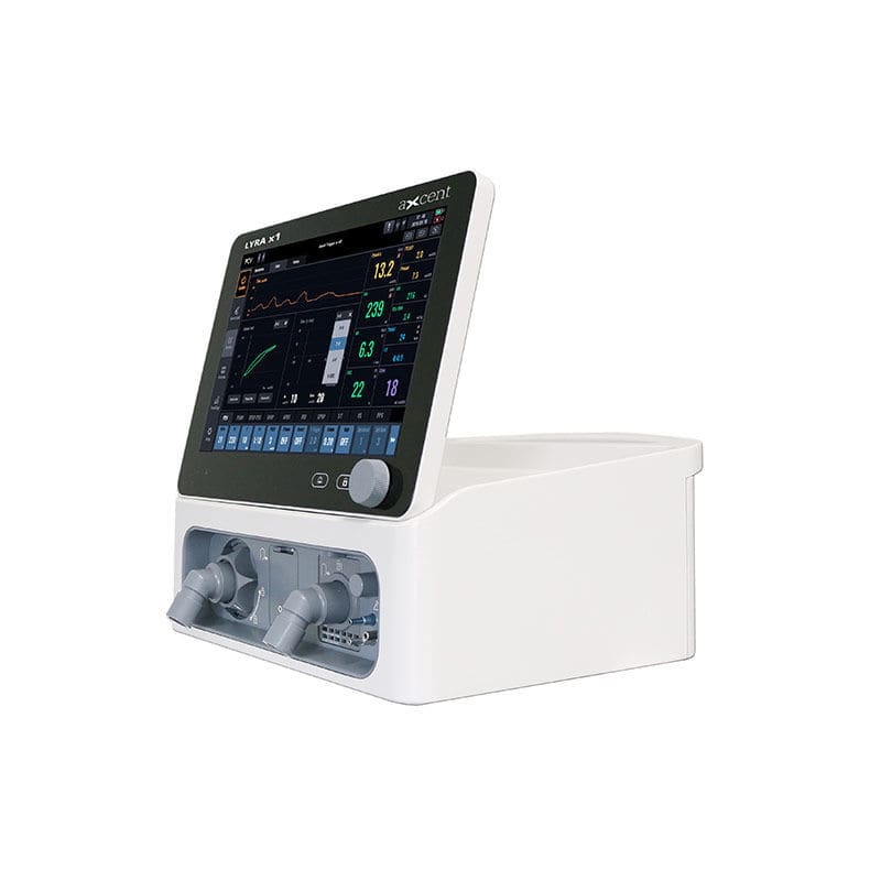 Intensive care ventilator - LYRA x1 - aXcent medical - transport ...