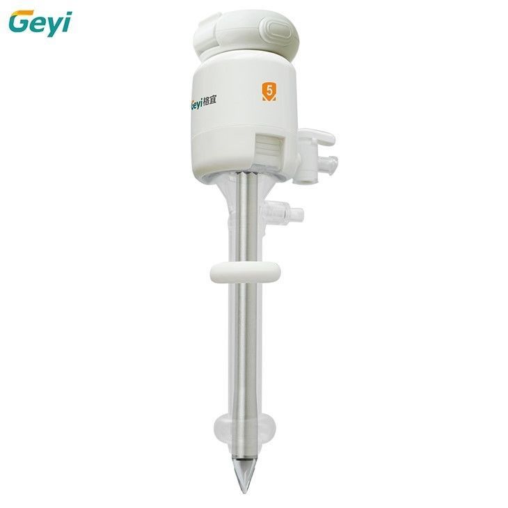 Laparoscopic trocar - Zhejiang Geyi Medical Instrument - bladed / with ...