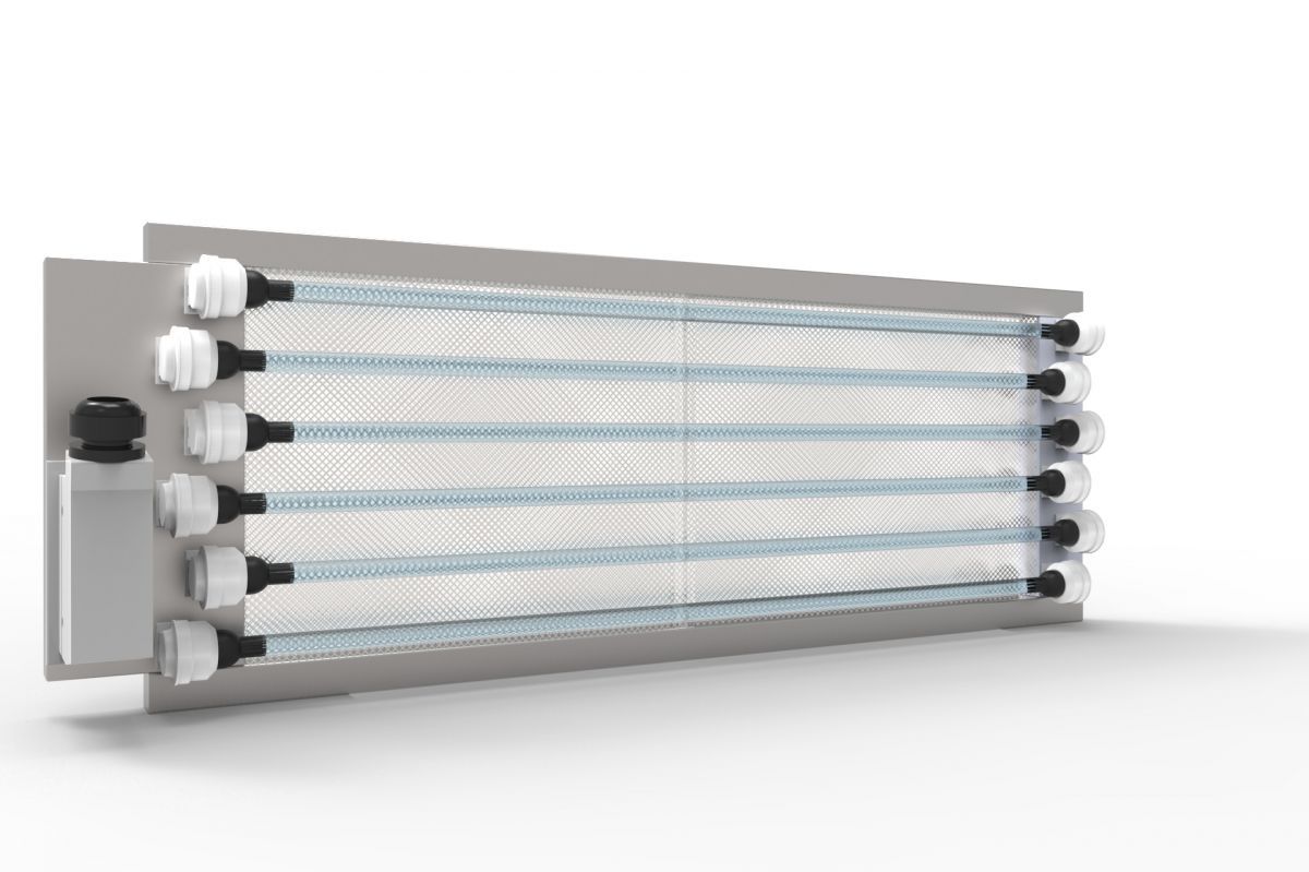 Cleanroom air handling unit - UV-SMELL-SQ - LIGHT PROGRESS