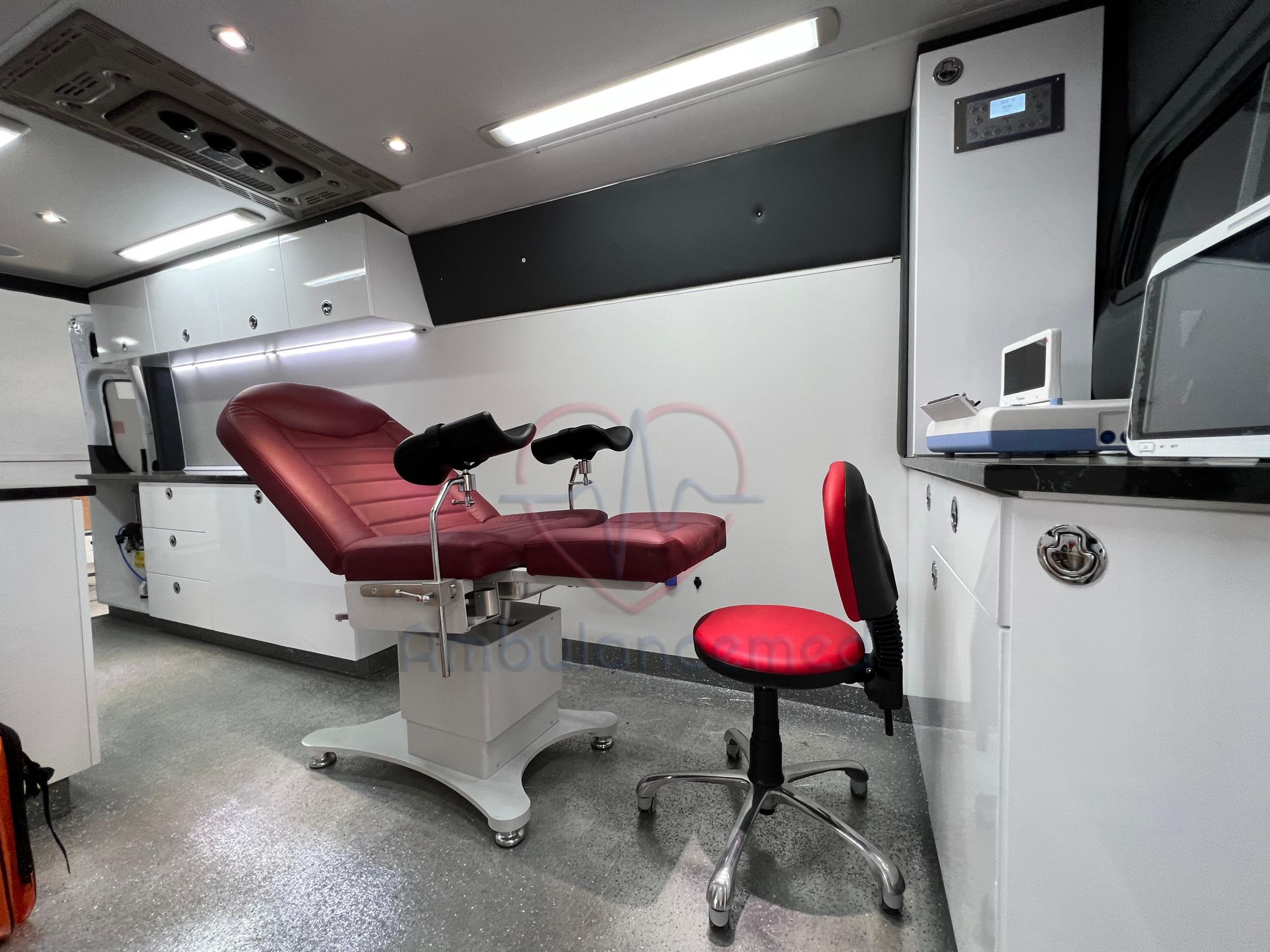 Gynecological mobile health vehicle - Mercedes - AmbulanceMed - truck ...