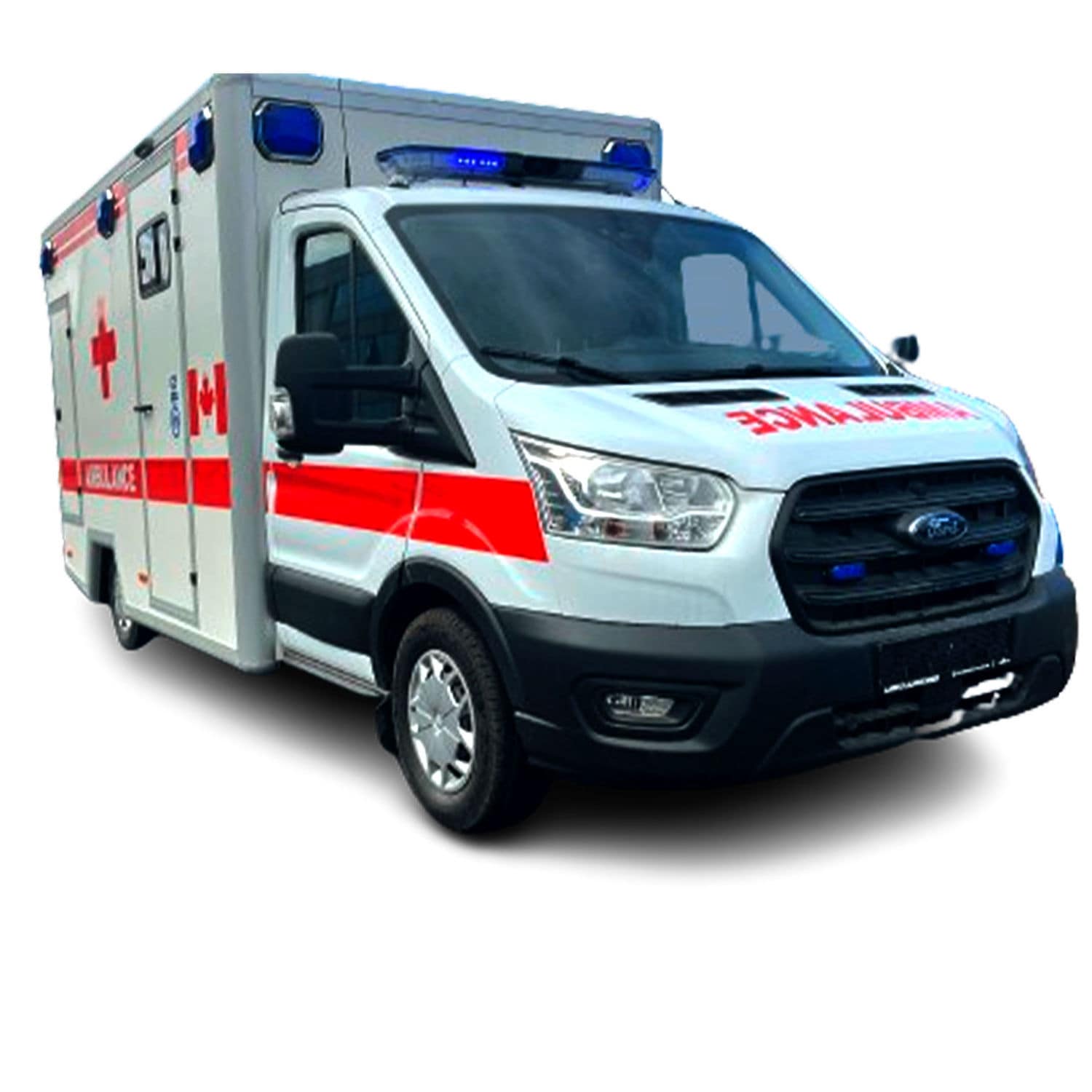 Box ambulance - Ford Transit - AmbulanceMed - type A / with oxygen therapy