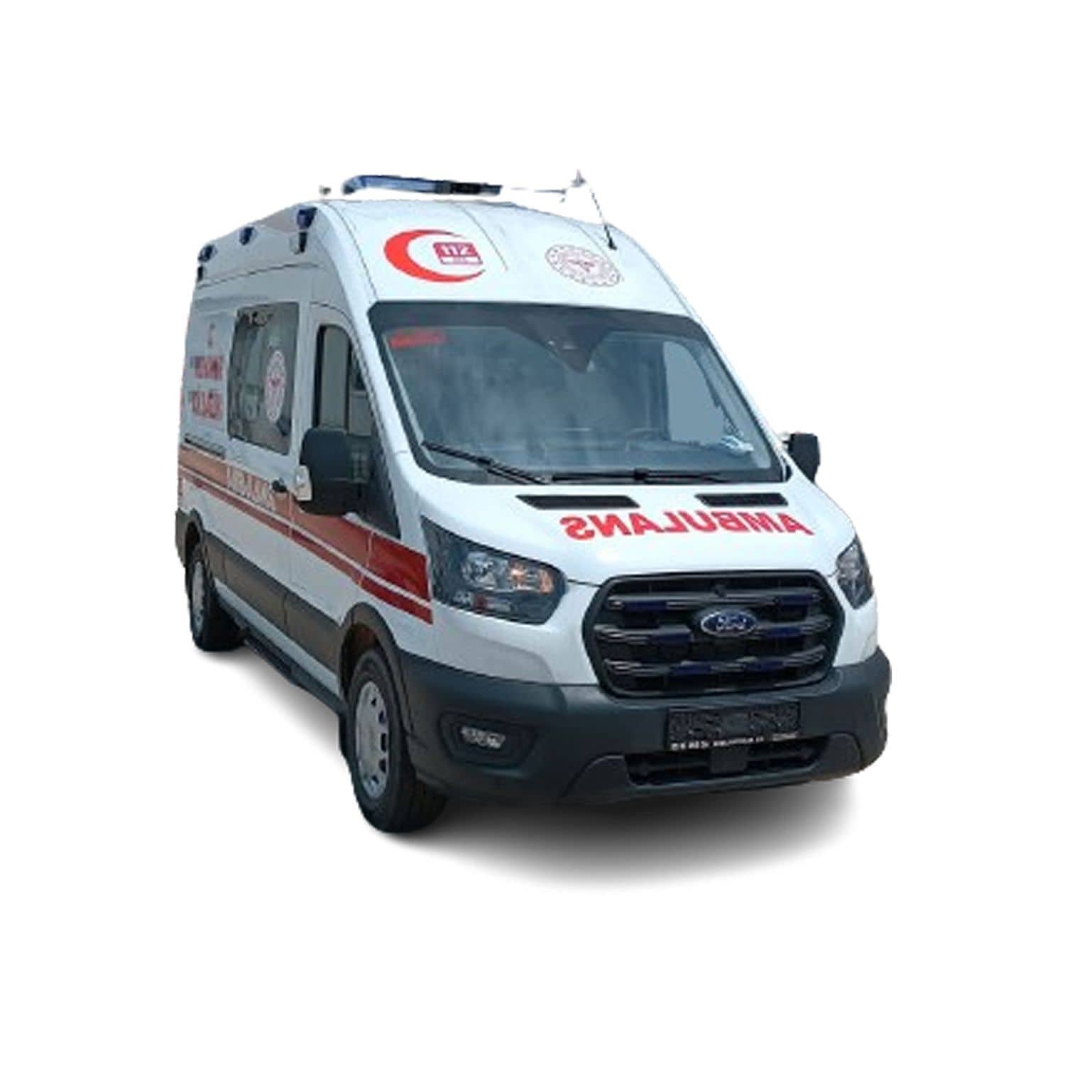 Type A ambulance - Ford Transit - AmbulanceMed - with oxygen therapy ...