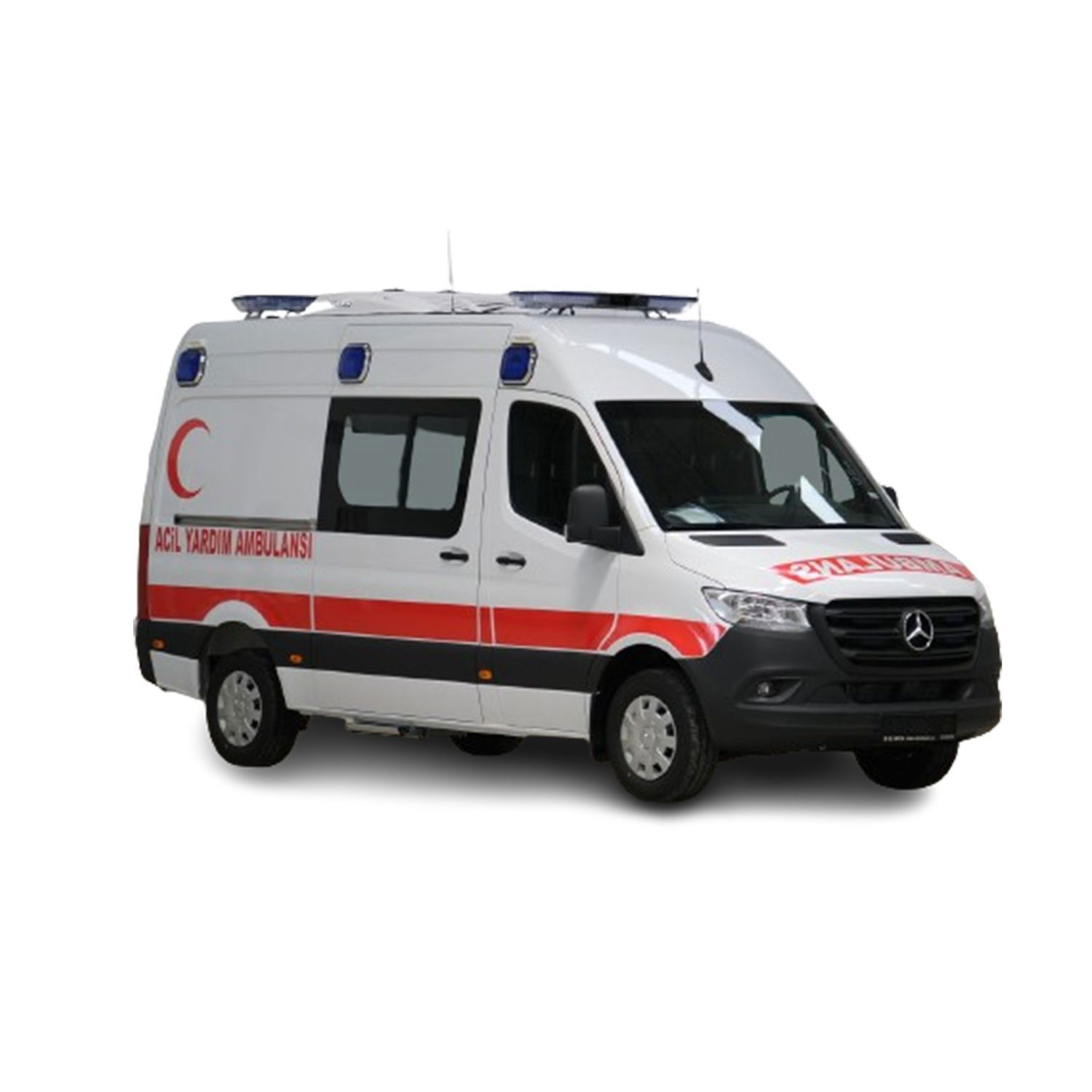Van ambulance - Mercedes Amb01 - AmbulanceMed - type B / type A / type C