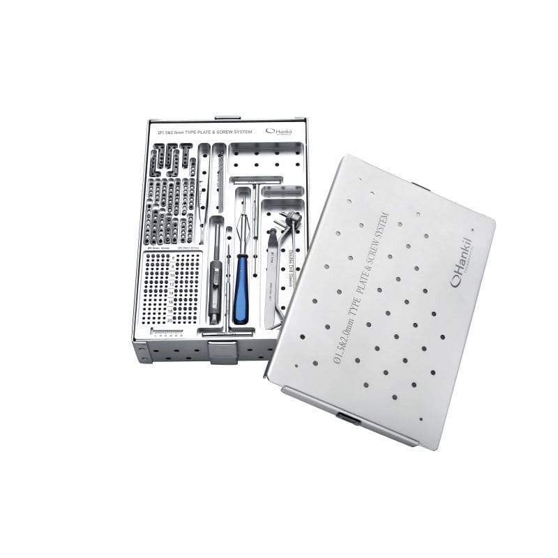 Large bone fragment compression plate - 2.0mm DCP - HankilTech Medical ...