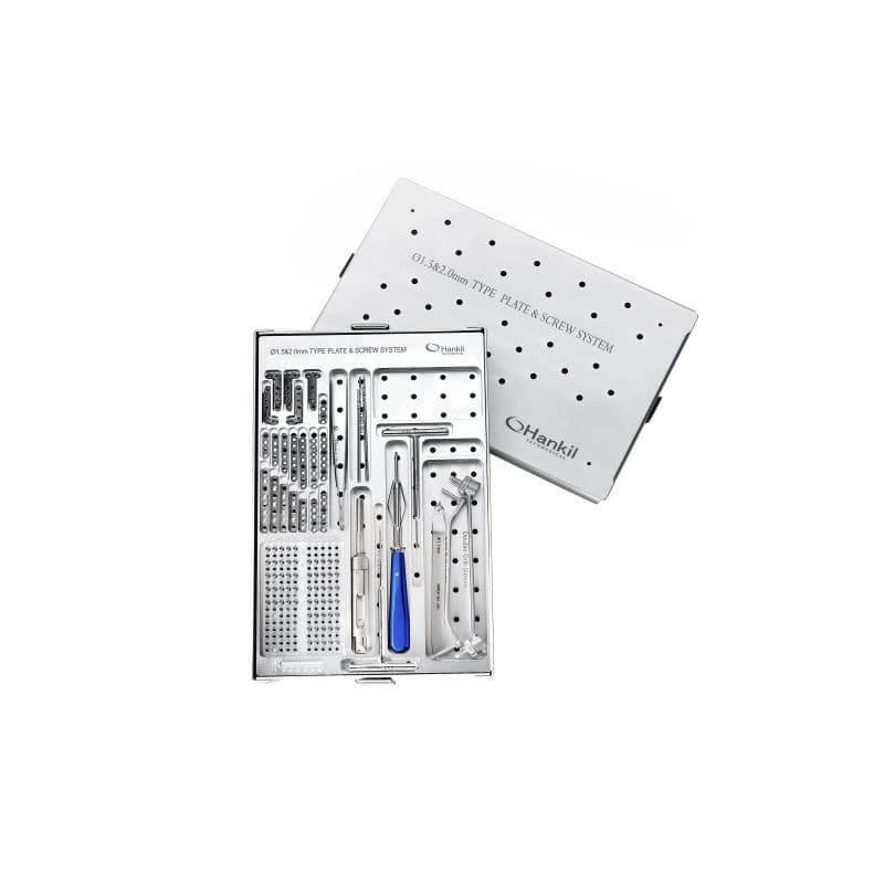 Large bone fragment compression plate - 2.0mm DCP - HankilTech Medical ...