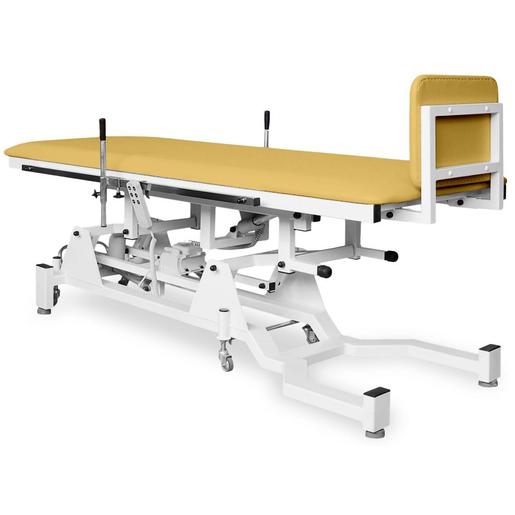 1 section tilt table - NSR P E - Juventas - therapy / electric / on casters