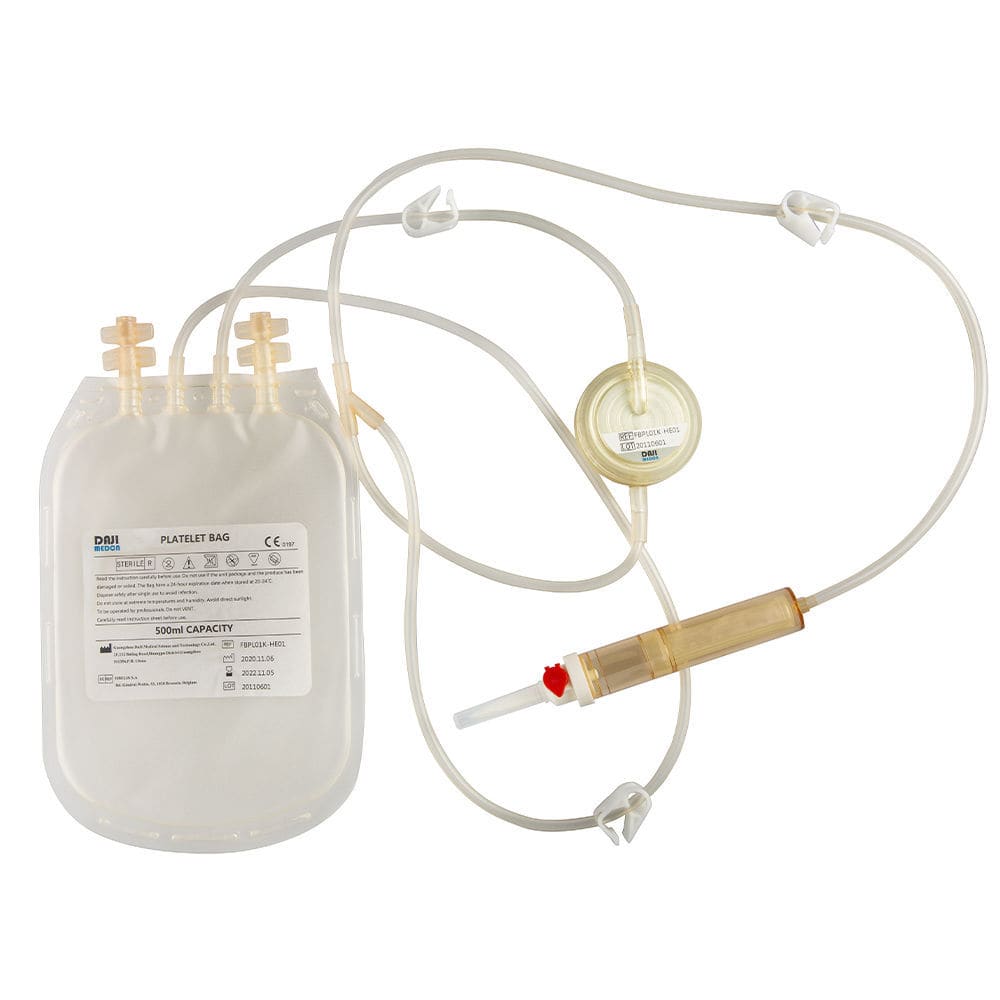 Platelet hemofilter - FBPL01K-HE00 - Guangzhou DaJi Medical Science and ...
