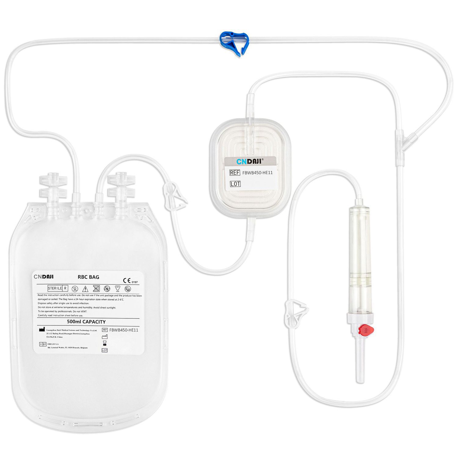 Bag filter - FBWB450-HE11 - Guangzhou DaJi Medical Science and ...