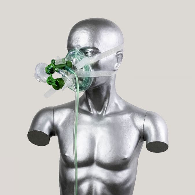 Non-invasive ventilation ventilator mask - Compact-HAR III - HAROL Srl ...