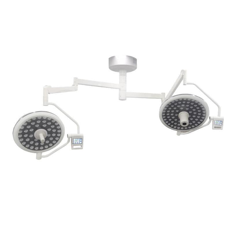 Ceiling-mounted surgical light - AG-LT022 - Jiangsu Aegean Technology - LED / 2-arm
