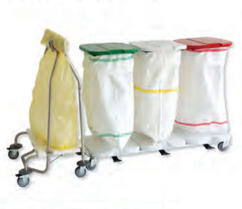 Dirty linen trolley - AISY-CLAP - WEPPES Solutions
