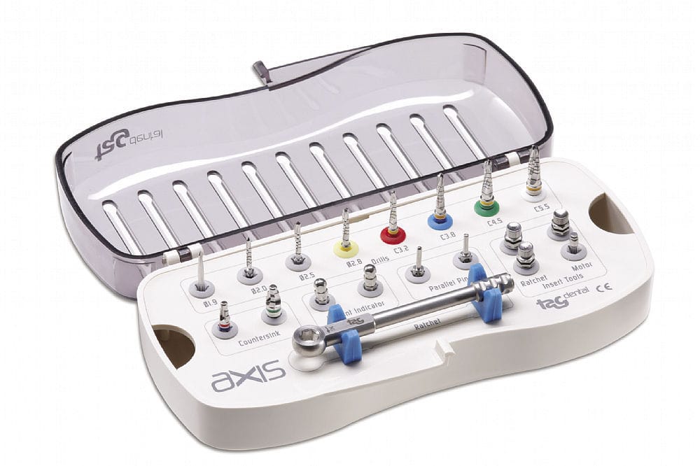 Dental implant surgery instrument kit - Compact Axis - TAG Dental