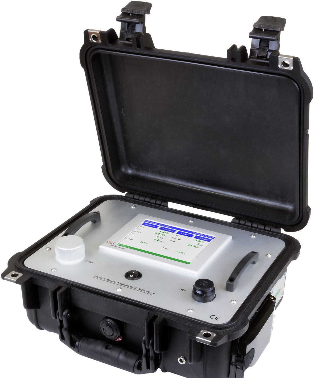 Multigas analyzer - ETG MCA100 Bio P - ETG Risorse e Tecnologia - O2 ...