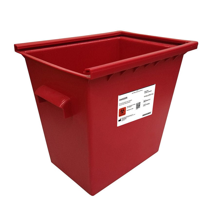 Waste container - LNT-10GAL - Ningbo Maxcon Medical Technology Co,Ltd ...