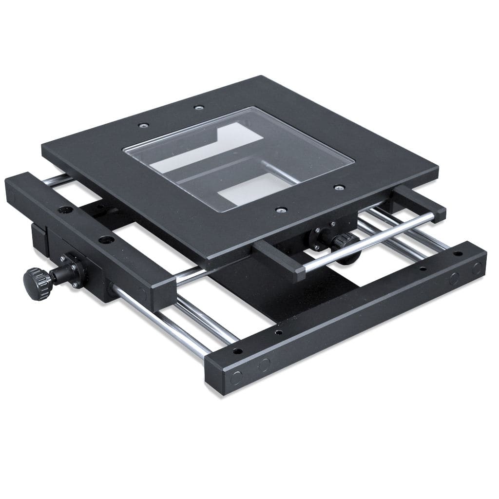 Microscope slide table - 100-GS100-02 - OPTO Germany - manual / linear ...