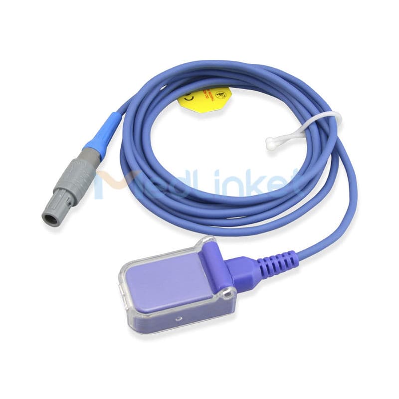 Fingertip SpO2 adapter cable - S0 series - Med-link Electronics Tech