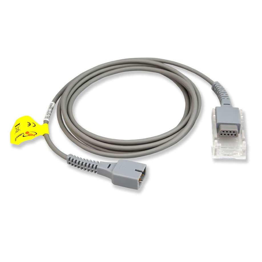 Reusable SpO2 adapter cable - S0197MA-L - Med-link Electronics Tech ...